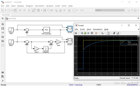 Matlab Simulink建模与仿真 第三章（连续模块库）simulink微分模块 Csdn博客