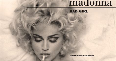 Madonna La Reyna Bad Girl Cd Maxi Single