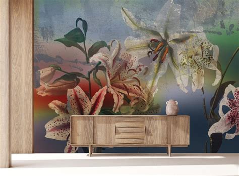 Wallpaper Floating World Rainbow Lilly