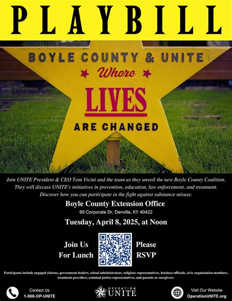 Boyle County Luncheon Celebration Operation UNITE