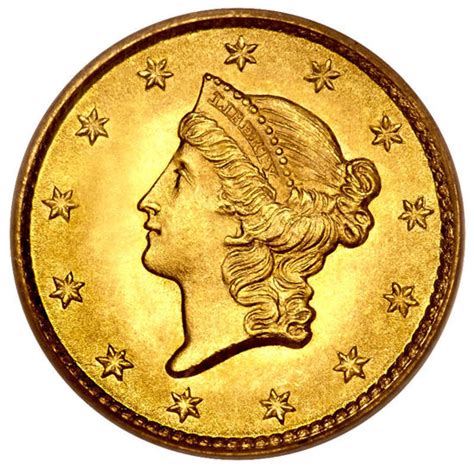 Золота монета "ЛІБЕРТІ-LIBERTY" 1 долар, 1952 рік. Монеты Украины и Мира