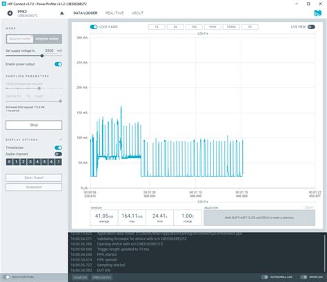 Power Profiler Software Stops Plotting Nordic Qanda Nordic Devzone