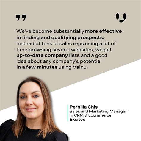 vainu on linkedin lead management process made easy with vainu case exsitec