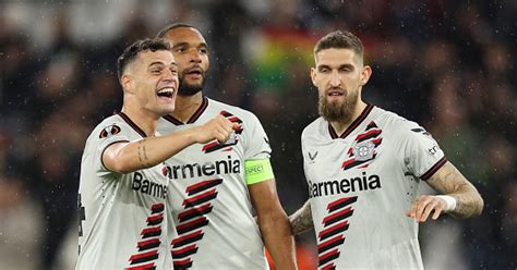 무패행진 44경기로 늘렸다 레버쿠젠 웨스트햄 합산 스코어 3 1 제압 Uel 4강행