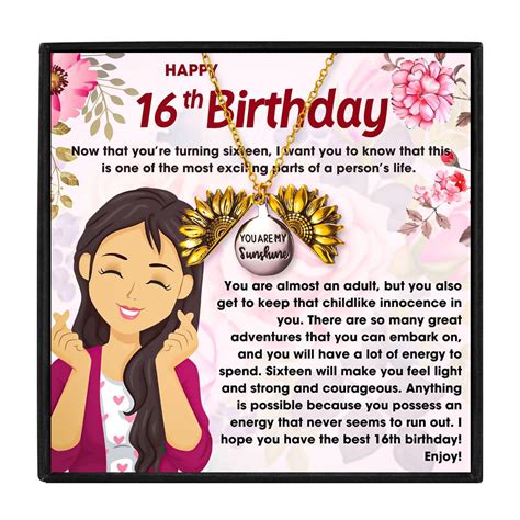 Daughter Sweet 16 Card