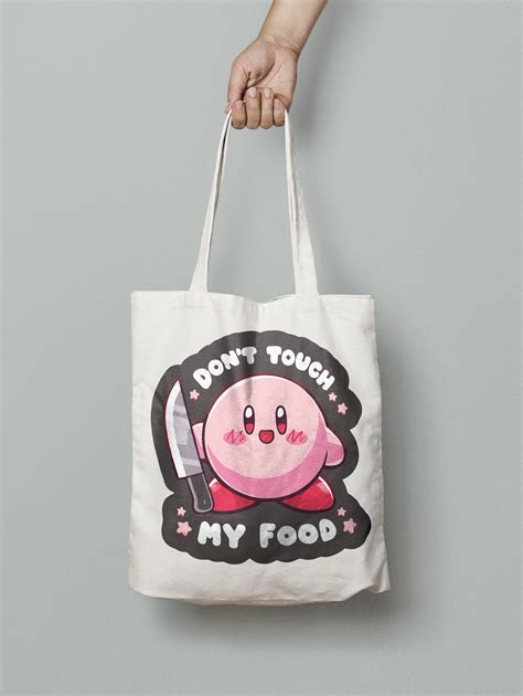 Dont Touch My Food Kirby Design Svg Customize T Svg Etsy