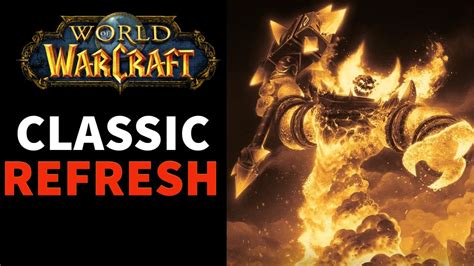 World Of Warcraft Class Fresh Servers Wow Classic Reset Youtube
