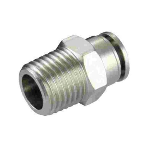 Bspt Straight Fitting Metal Body And Collet Ght Automation