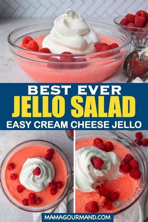 Raspberry Cream Cheese Jello Salad Artofit