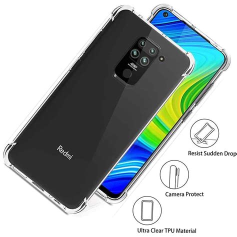 Capa Xiaomi Redmi Note Anti Choque Transparente