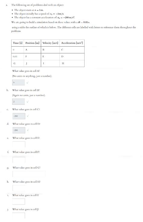 Solved The Following Ser Of Problems Deal With An Object Chegg Com