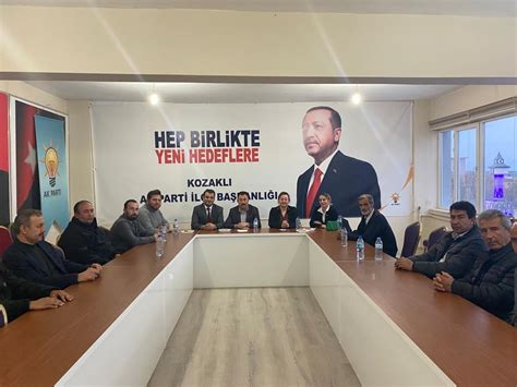 AK Parti Nevşehir Milletvekili Aday Adayı Edip Avşar Partililerle Bir