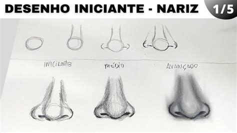 Como Se Desenhar Um Nariz Retoedu