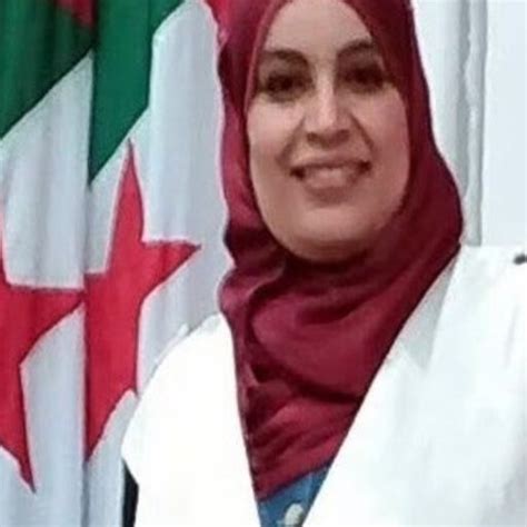 Khalida Hana Sidhoum University Of Batna 1 Batna Département Des
