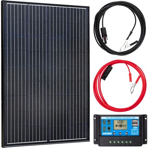 PANEL SOLARNY BATERIA SŁONECZNA 100W 12V REGULATOR 10581458338