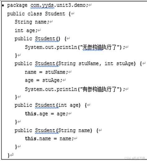 第3章 面向对象程序设计基础 Csdn博客
