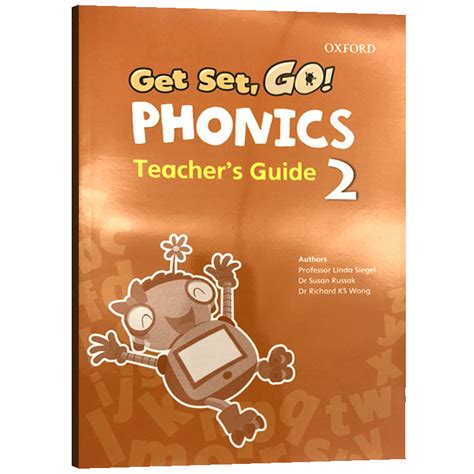牛津幼儿自然拼读配套教师用书2级别英文原版 Get Set Go Phonics Teachers Guide 2英文版进口英语儿童启蒙拼读