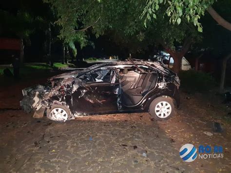 Jovem Morre E Outros Três Ficam Feridos Em Capotamento De Veículo Na
