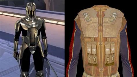Knights Of The Old Republic Sith Armor Turns Into Combat Suit Sith