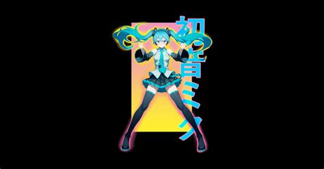 Miku Blast Miku Hatsune Sticker Teepublic