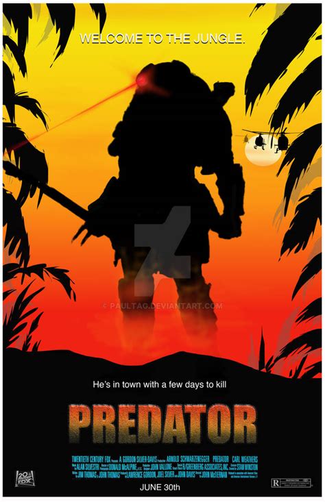 Predator Poster Copy By Paultag On Deviantart
