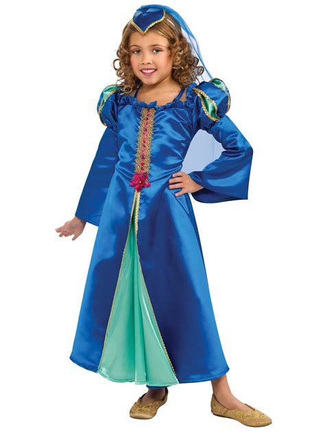 Renaissance Princess Medieval Maiden Lady Guinevere Book Week Girls