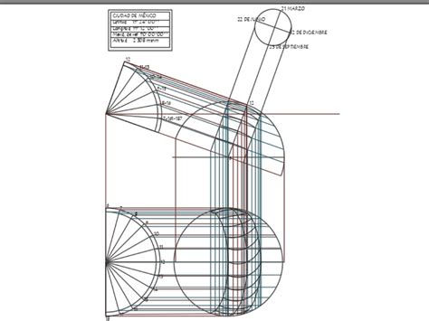 Solar Path In Mexico City In Dwg 0 00 Kb Cad Library