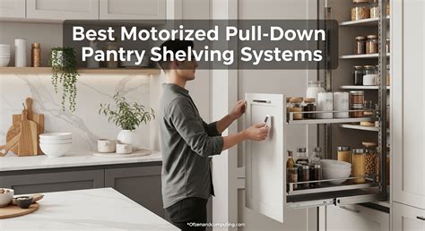 10 Best Motorized Pull Down Pantry Shelving Systems March 2026