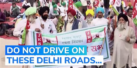 Delhi Police On ‘kisan Mahapanchayat 2000 Cops On Duty Traffic