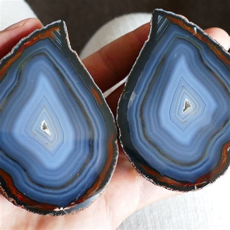 Split Geode Halves Etsy