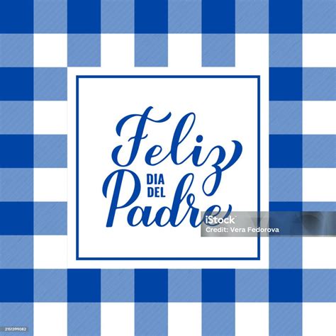 스페인어로 된 해피 아버지의 날 카드 타이포그래피 포스터 배너 전단지 엽서 등을 위한 벡터 템플릿 0명에 대한 스톡 벡터 아트 및 기타 이미지 Istock