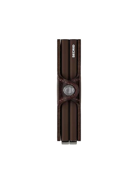 Secrid Geldbörse Twinwallet Vintage Twin Chocolate Braun
