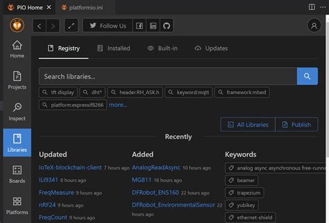 VS Code IDE PlatformIO Extension For Arduino Programming IoT Engineering Education