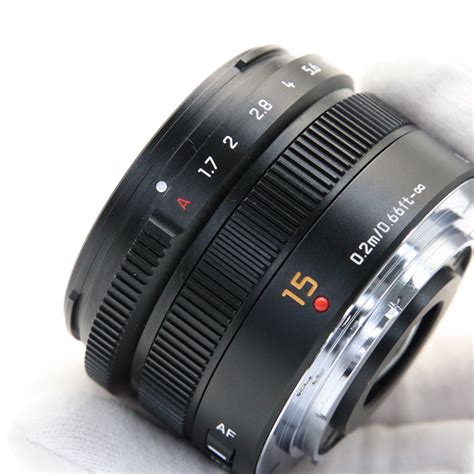 Panasonic LEICA DG SUMMILUX 15mm F 1 7 ASPH Black 267 EBay