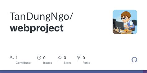 GitHub TanDungNgo Webproject