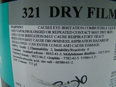 Dow Corning 321 Molykote Dry Film Lubricant 8 Lb Can