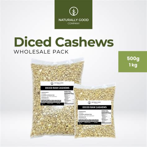 Diced Raw Cashews Wholesale Pack Shopee Philippines