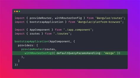 davide passafaro on linkedin angular v18 2 has introduced a new defaultqueryparamshandling