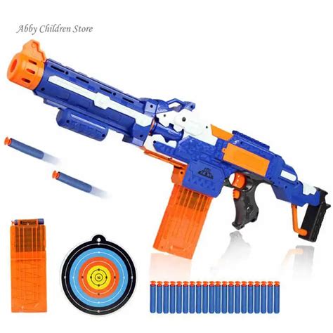 Soft Bullet Toy Gun Sniper Rifle Plastic Gun And 20 Bullets 1 Target