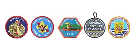 Custom Scout Patches High Quality Embroidered Badges