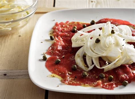 Carpaccio met gegrilde ananas recept Allerhande Albert Heijn België