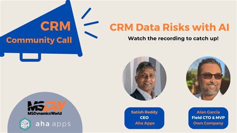 Aha Apps On Linkedin Dynamics 365crm Data Risks With Ai Aha Apps In