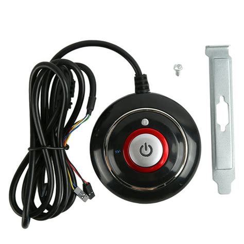 Interruptor De Encendido Remoto Para Pc Botón De Encendido Para Pc