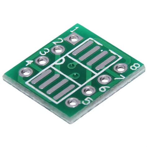 Soic8 To Dip8 Interposer Pcb Board 17 8x25 4mm Size