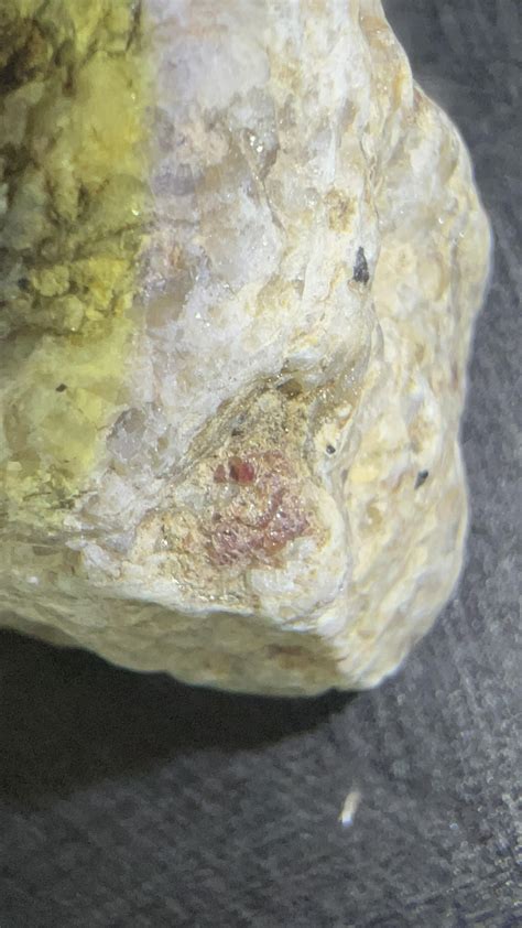 Anyone Know What The Red Specks Are Rwhatsthisrock