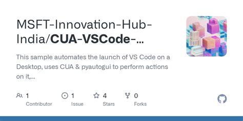 Github Msft Innovation Hub Indiacua Vscode Ghcp Agent Automation This Sample Automates The
