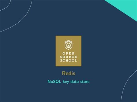 redis nosql key data store ppt