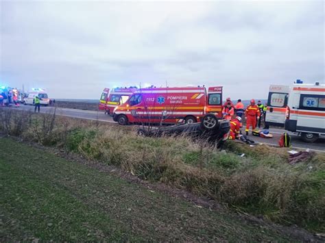 Accidentul cu cinci morți de la Grănicești Din motive necunoscute încă șoferul unui Opel Astra