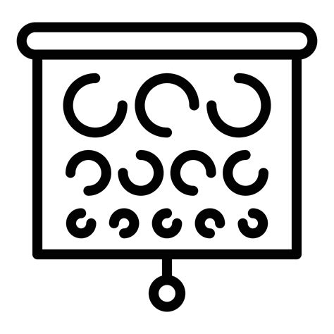 Sight Control Icon Outline Style 15664783 Vector Art At Vecteezy