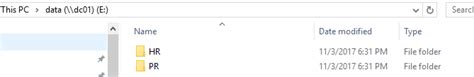 display only folders that a user has access configuring access based